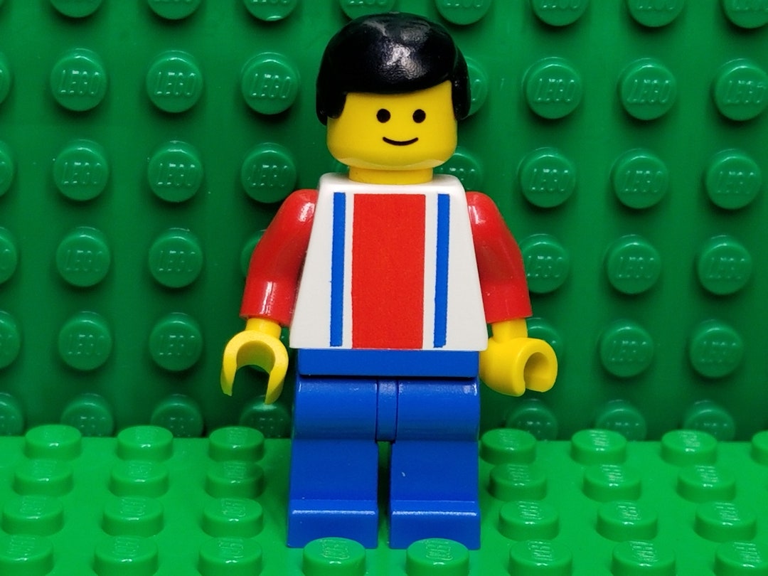 LEGO® Sports Soccer Soccer Player Red White and Blue Torso on Front ...