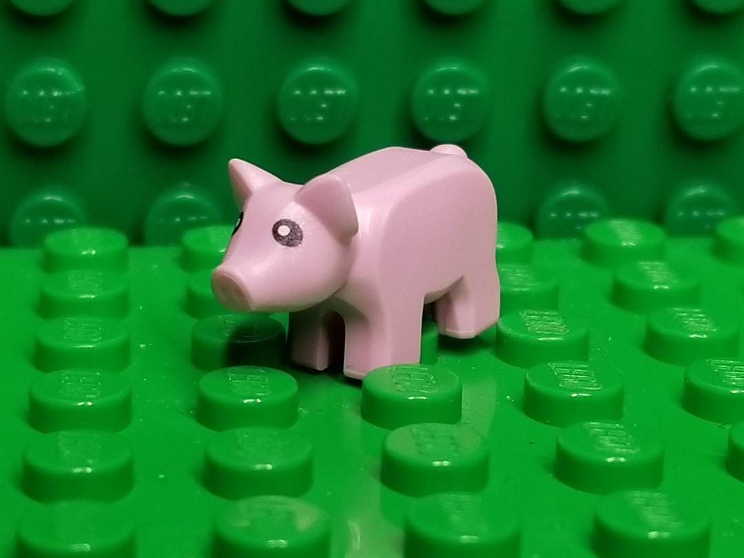 LEGO® Farm Animal Baby Pig Piglet, LEGO® Minifigure, LEGO® Minifig ...