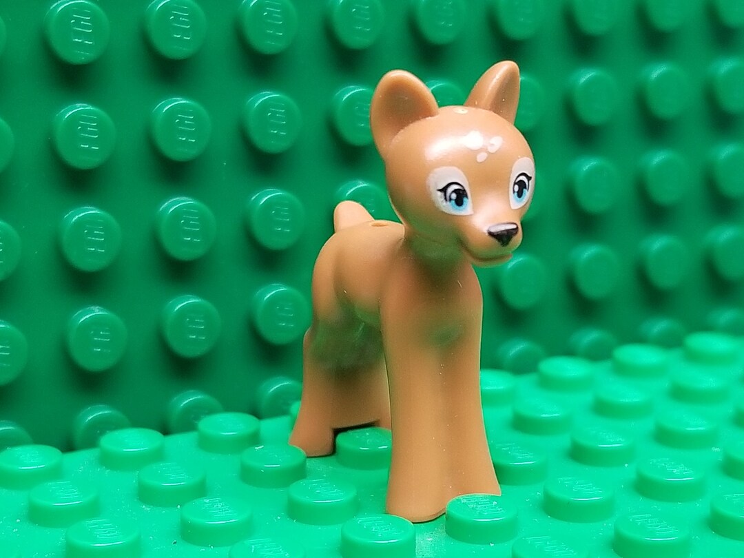 LEGO® Animals Forest Baby Deer Fawn, Minifigure, Minifig - Etsy
