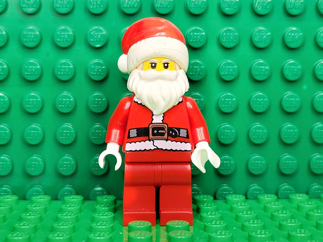 LEGO® Holiday Santa, LEGO® Minifigure, LEGO® Minifig - Etsy