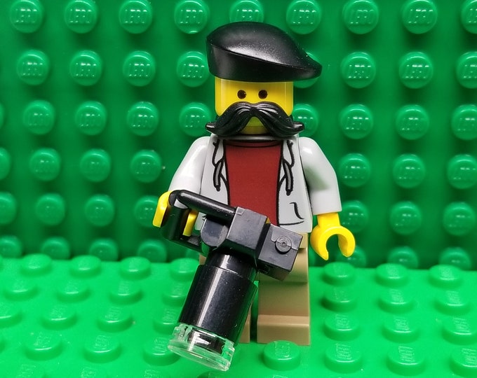 LEGO® Town City Photographer With Camera, Minifigure, Minifig, LEGO® - Etsy