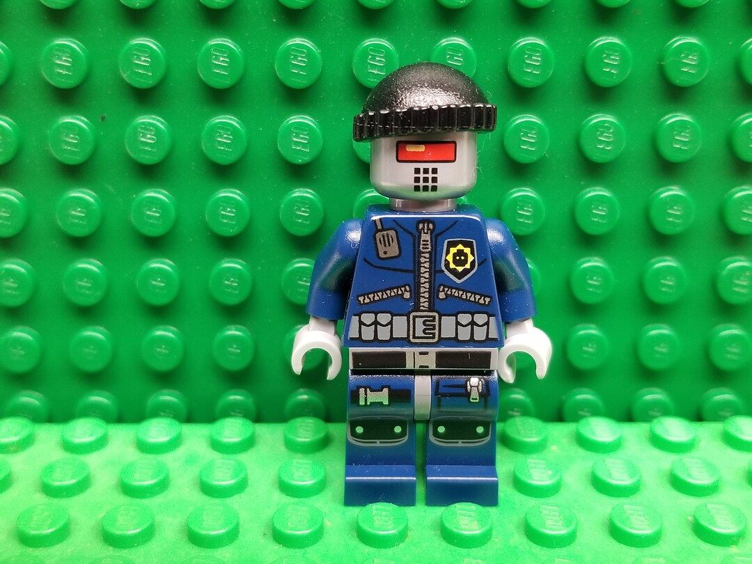 LEGO® Minifigure Robo SWAT With Knit Cap, LEGO® Minifig, People - Etsy