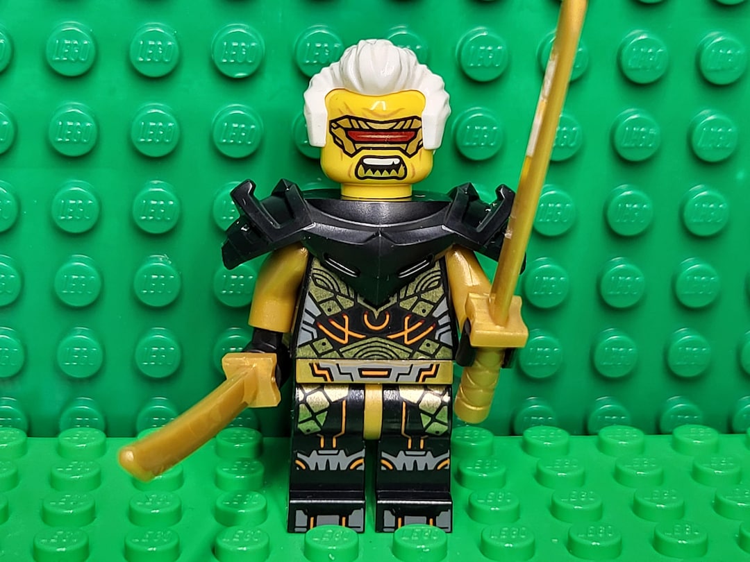 LEGO® Ninjago Dragons Rising Rapton With Dual Swords, LEGO® Minifigure ...