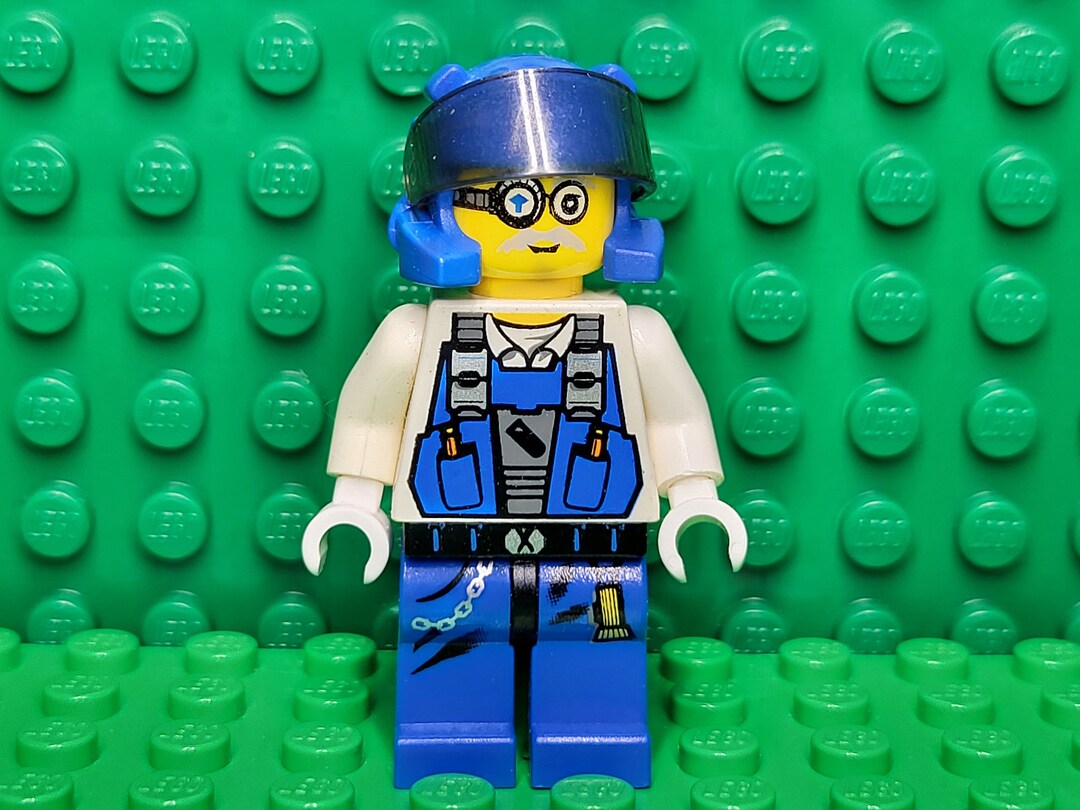 LEGO® Power Miners Brains With Visor, Minifigure, LEGO® Minifig, LEGO ...