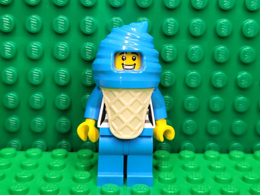 LEGO® Collectible Ice Cream Suit Guy Minifigure, LEGO® Minifig, LEGO ...