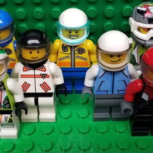 LEGO® Town City Race Car Driver Motocross Motorcycle 2 Pack, Minifigure ...