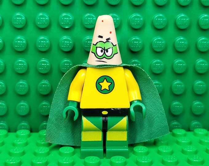 LEGO® Spongebob Squarepants Super Hero Patrick, Minifigure, Minifig ...