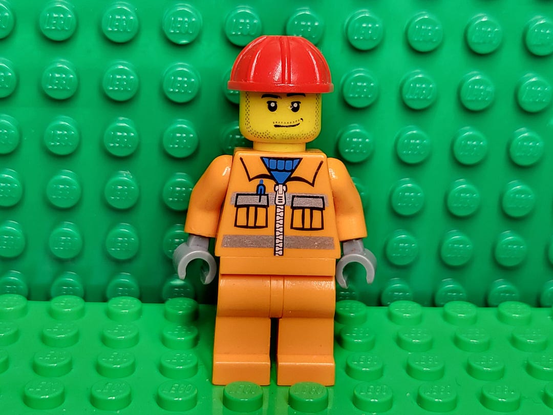 LEGO® City Construction Guy Foreman Engineer Miner, LEGO® Minifigure ...