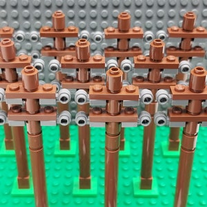 Custom City Town Model Utility Poles Telephone Poles Power Poles 25ft ...