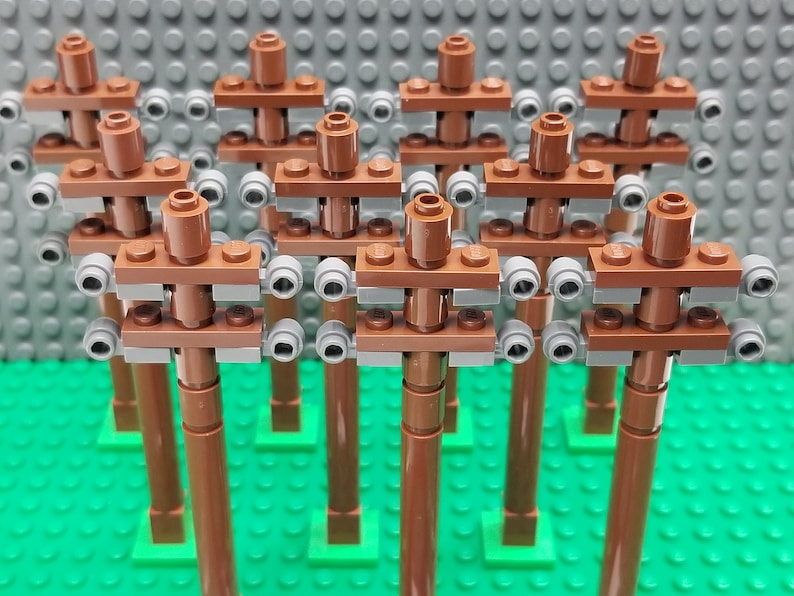 Custom City Town Model Utility Poles Telephone Poles Power Poles 25ft ...
