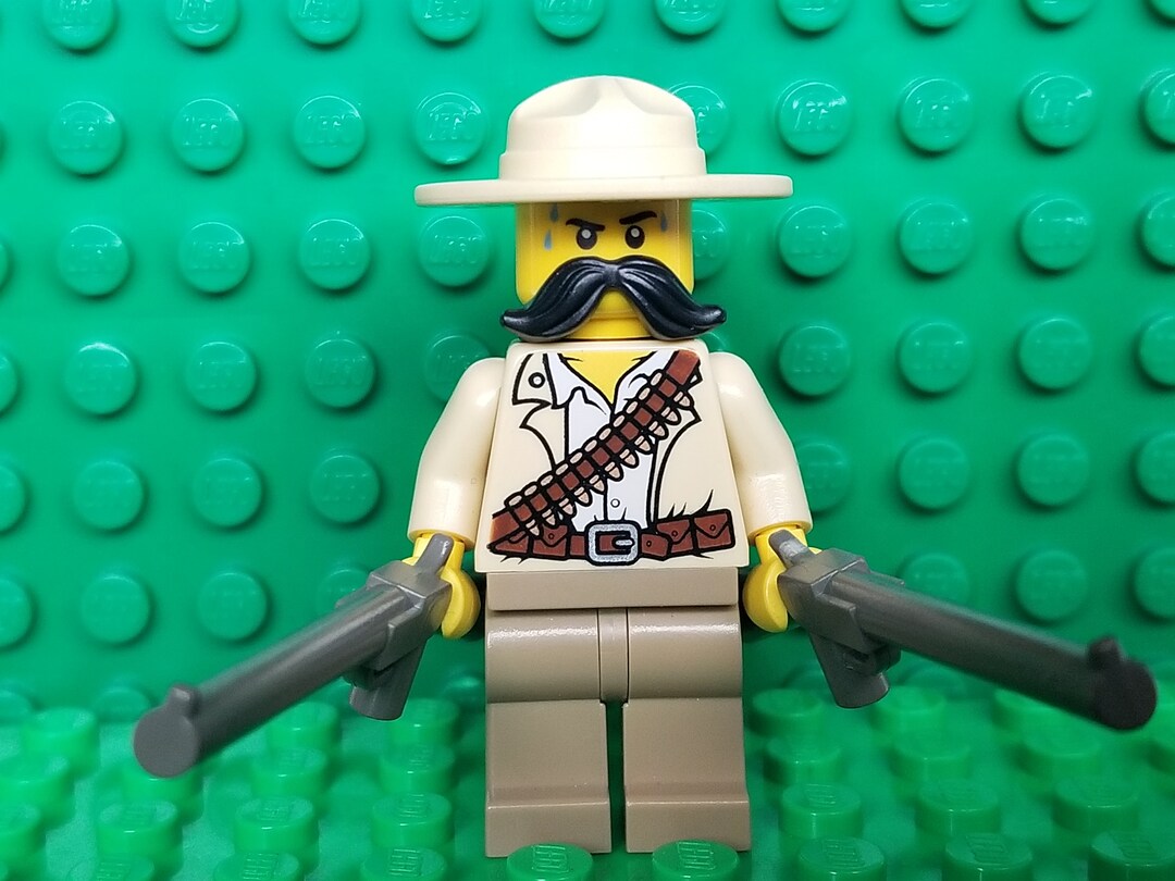LEGO® Custom Mexican Revolutionary Pancho Villa, LEGO® Minifigure, LEGO ...