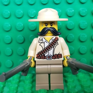 LEGO® Custom Mexican Revolutionary Pancho Villa, LEGO® Minifigure, LEGO ...