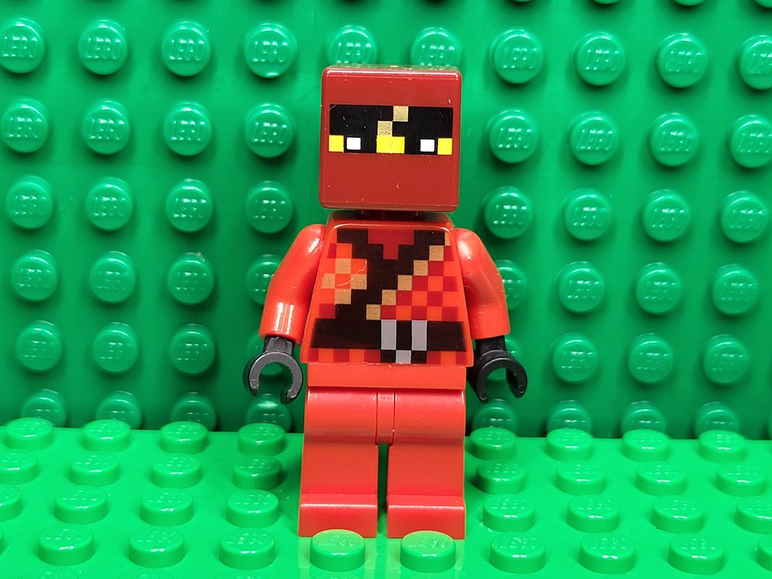 LEGO® Minecraft Kai, Minifigure, LEGO® Minifig, LEGO® People - Etsy