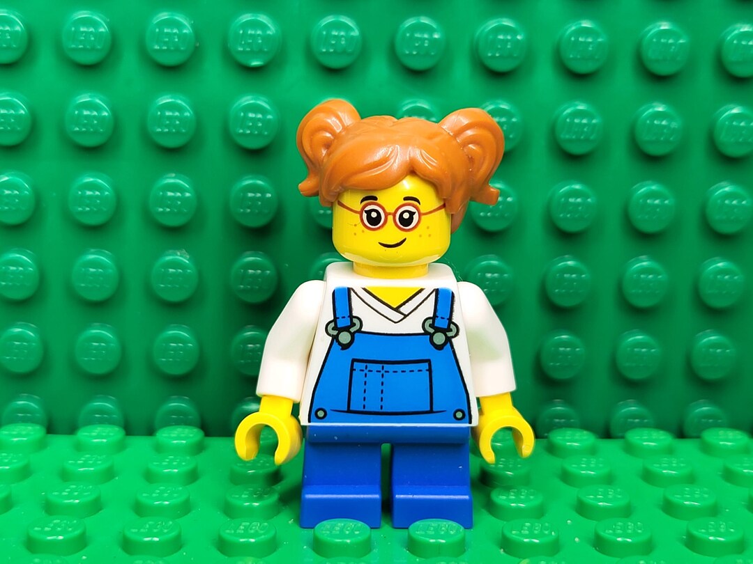 LEGO® City Town Female Little Girl, LEGO® Minifigure, LEGO® Minifig - Etsy