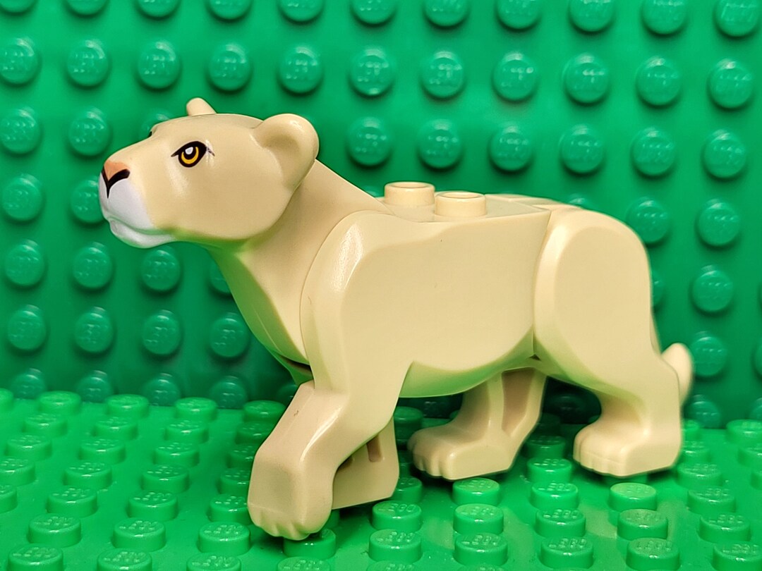 LEGO® Animals Mountain Lion Rare, Minifigure, Minifig - Etsy
