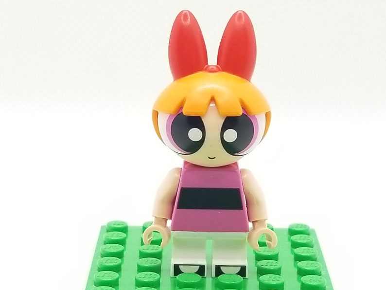 LEGO® Dimensions Powerpuff Girls Blossom Minifigure Minifig - Etsy