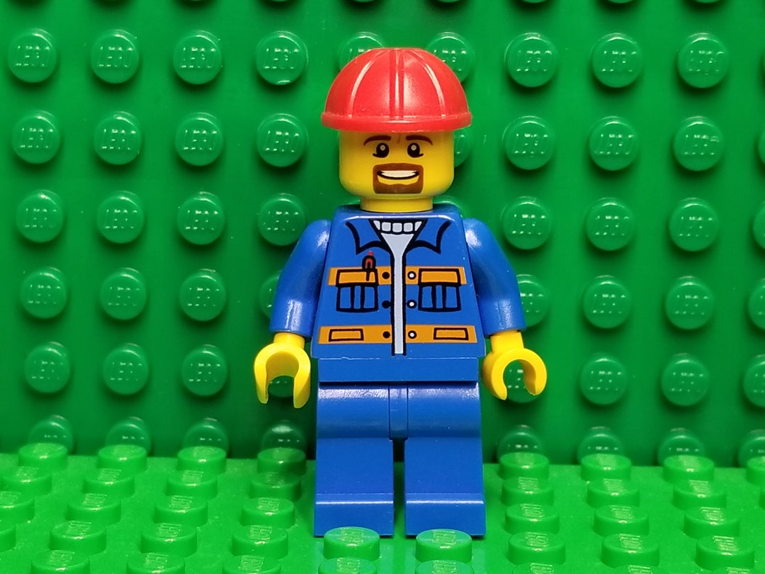 LEGO® City Construction Guy Foreman Engineer, LEGO® Minifigure, LEGO ...