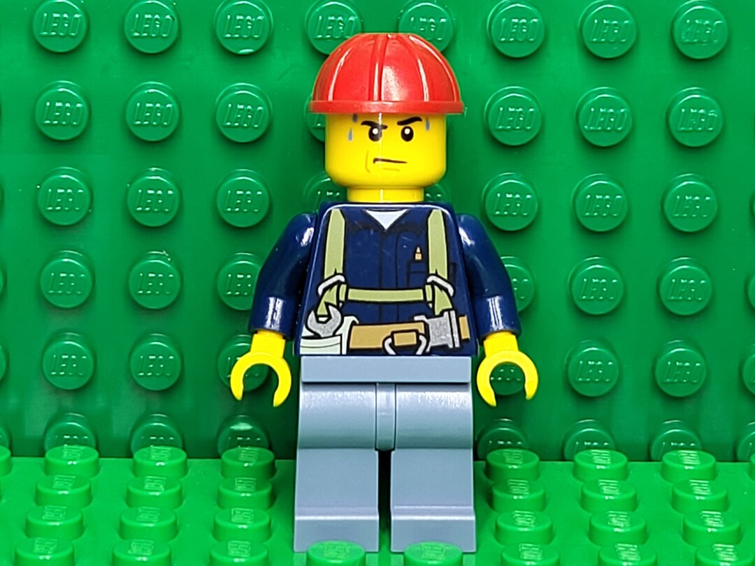 LEGO® City Construction Guy Foreman Engineer Miner, LEGO® Minifigure ...
