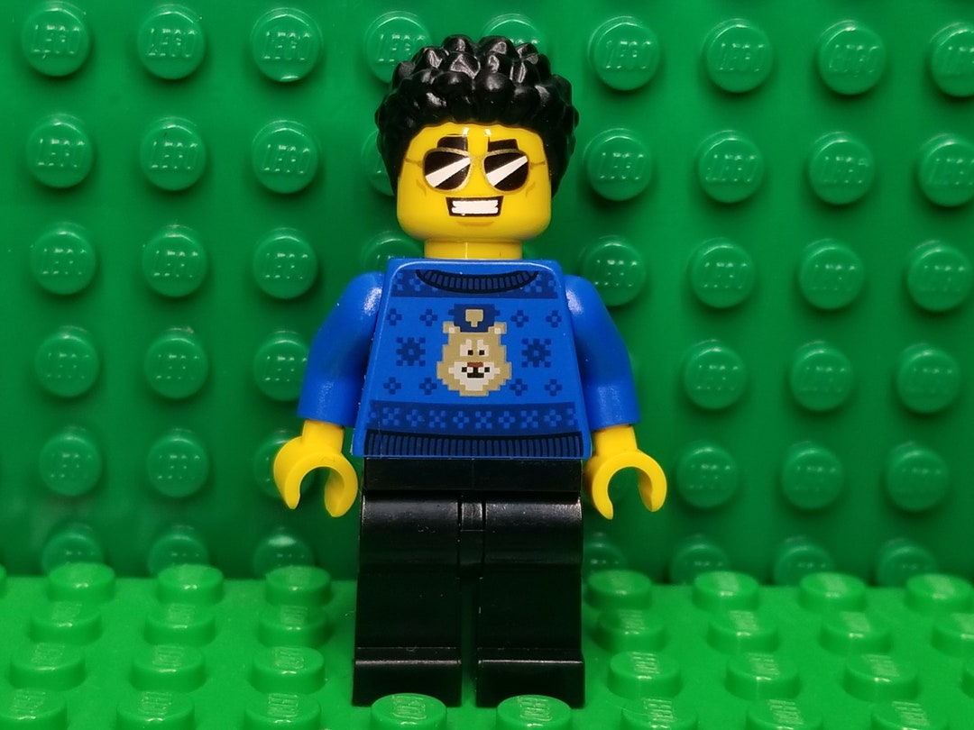 LEGO® Town City Police Trooper Detective Patrolman Cop Duke Detain in ...