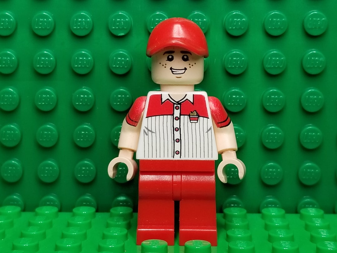 2018 Brick Loot Exclusive Mr Frie AKA the Fry Guy Custom LEGO ...