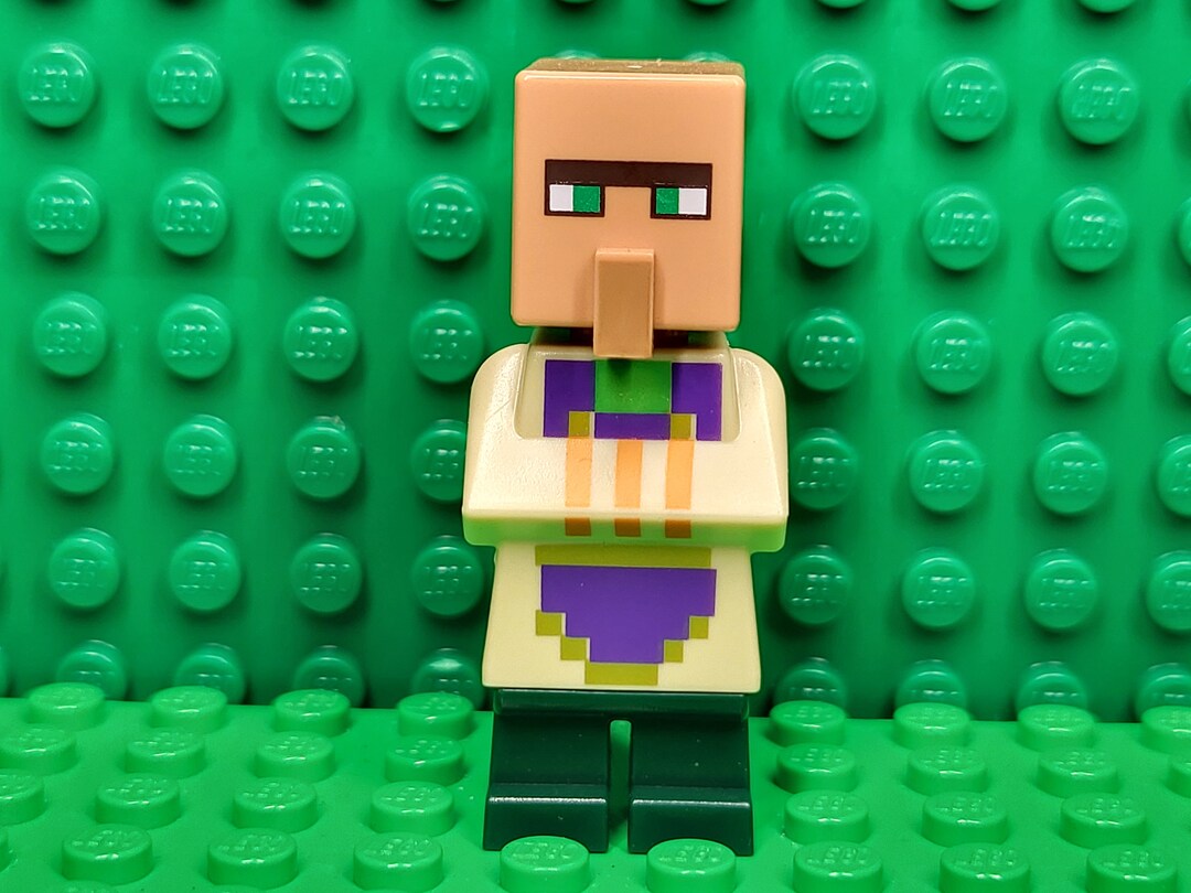 LEGO® Minecraft Villager Cleric in Desert Biome Outfit, LEGO ...