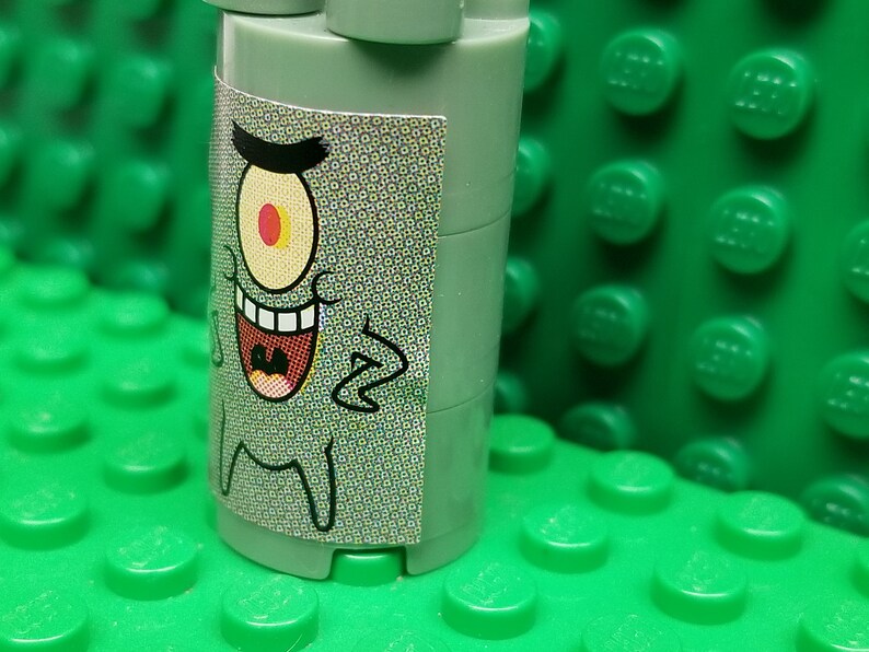 LEGO® Spongebob Squarepants Plankton Very Rare Minifigure - Etsy