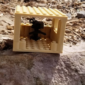 Custom Military Sandbag Bunker With Heavy Machine Gun, Desert Warfare ...