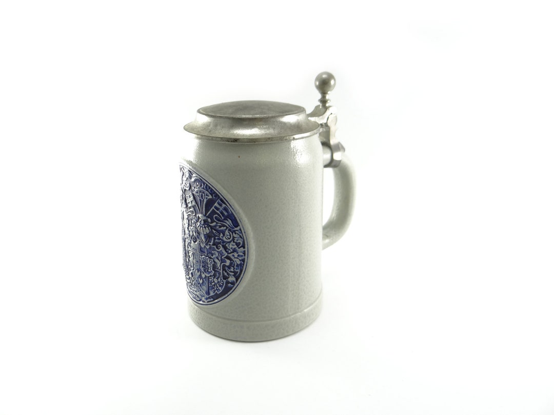 Gerz Stein. Gerz Stoneware. Germany Stoneware Beer Stein, Medieval ...