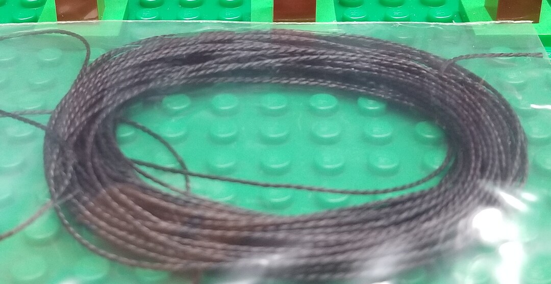 Spare 25FT Power Line Black String for LEGO® Custom City Town Model ...