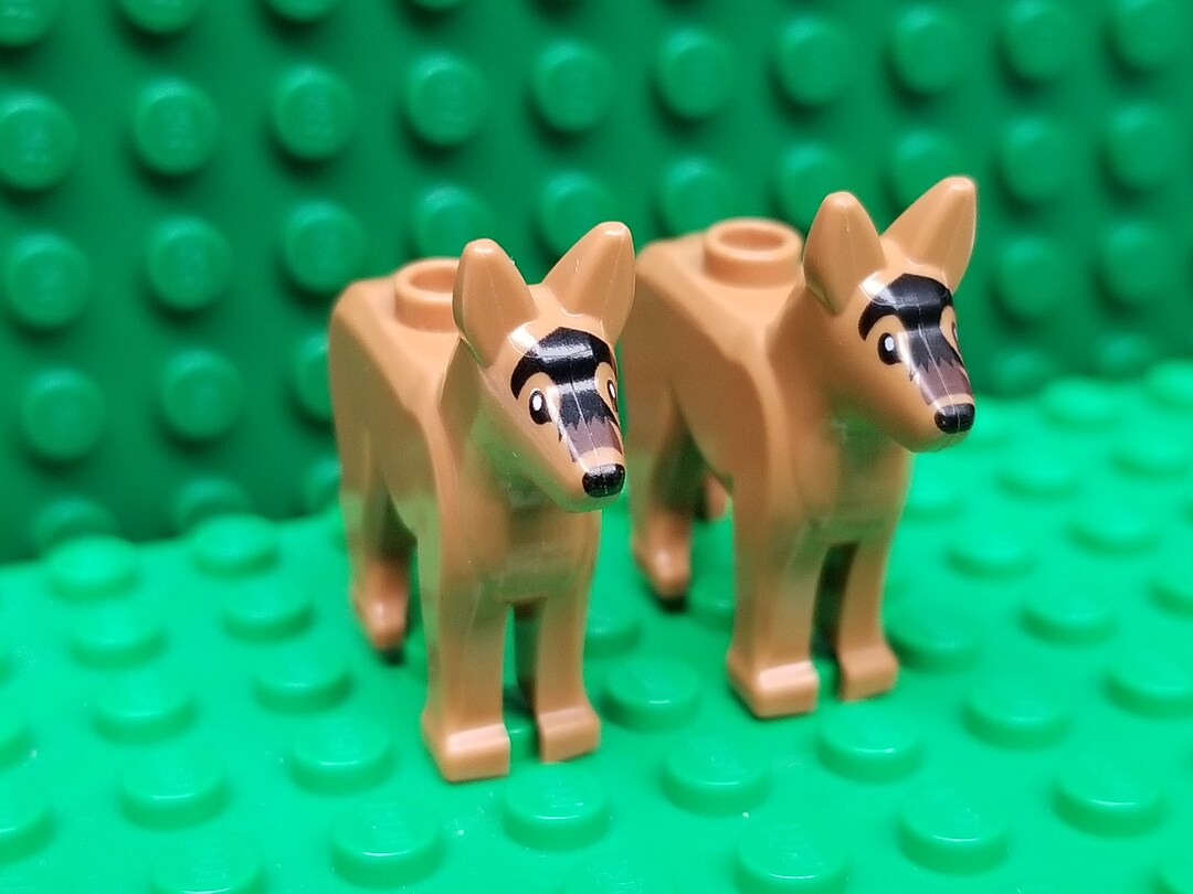 LEGO® Animals 2 Pack German Shepards K9 Police Dog, Minifigure, Minifig ...