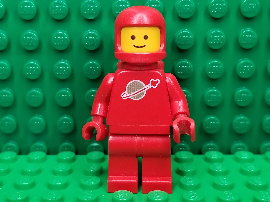 LEGO® Classic Space Red Spaceman LEGO® Minifigure LEGO® - Etsy