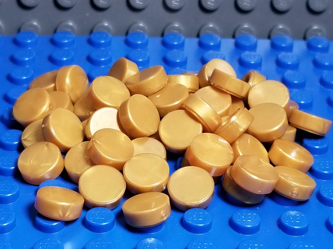 LEGO® Pirate Treasure Gold Pieces 20pk, Gold Doubloons, Gold Coins ...