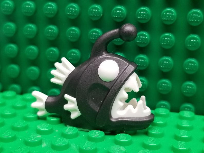 LEGO® Sea Animal Creature Anglerfish Rare LEGO® Minifigure - Etsy