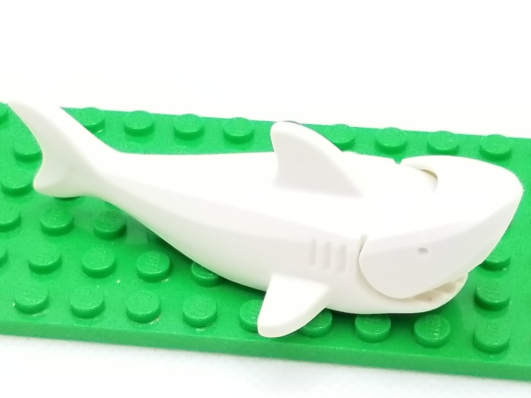 LEGO® Animals White Shark Rare, Minifigure, Minifig, LEGO® - Etsy