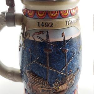 Budweiser Santa Maria Stein Discovery America Series - Etsy