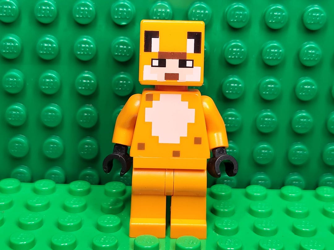 LEGO® Minecraft Fox Skin, LEGO® Minifigure, LEGO® Minifig - Etsy