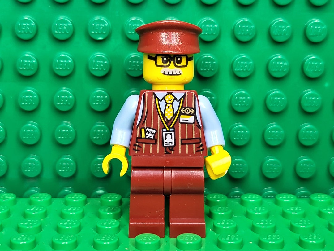 LEGO® Hidden Side Chuck, Minifigure, LEGO® Minifig, LEGO® People - Etsy