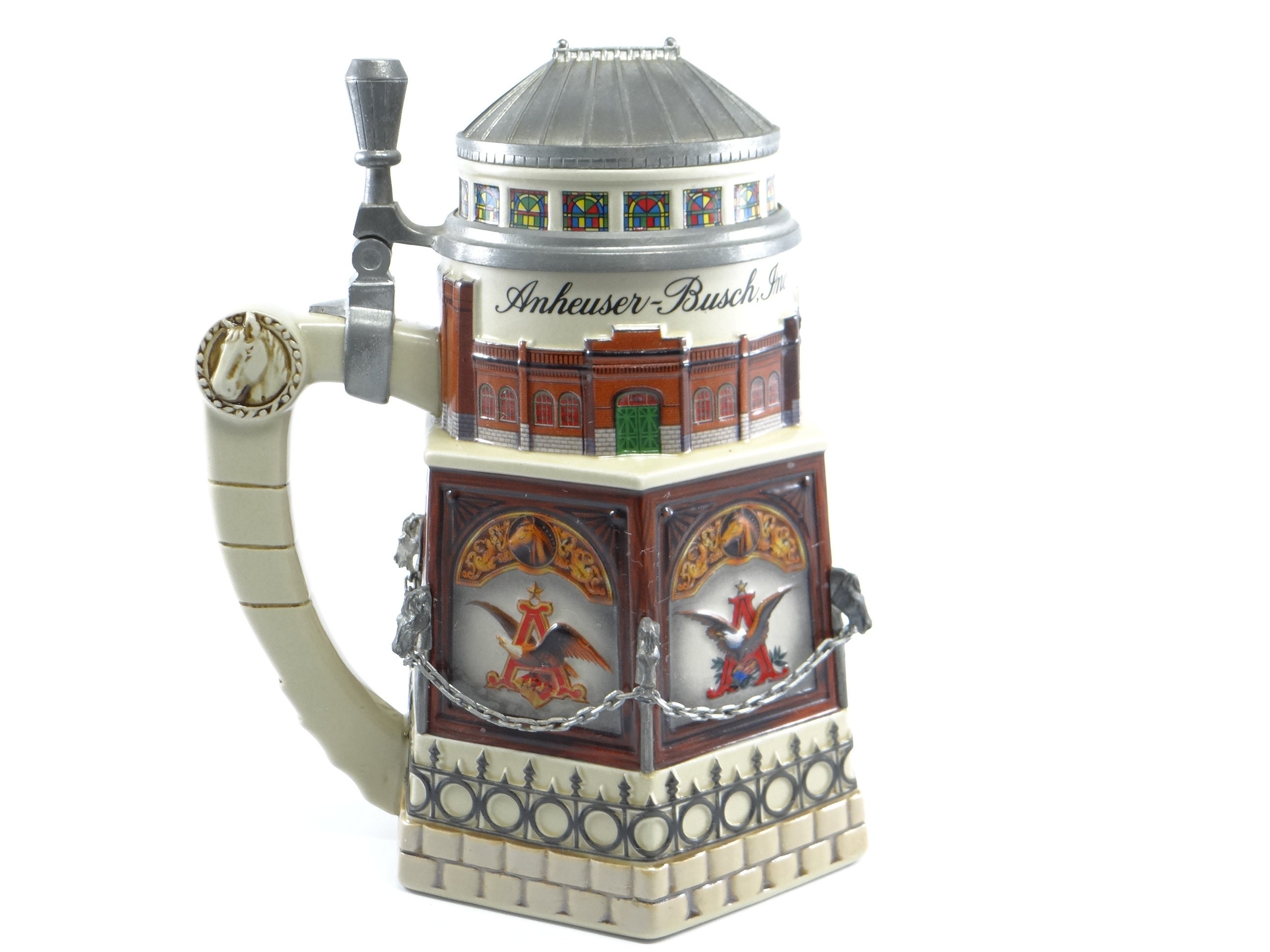 Anheuser Busch Clydesdale Stable Stein Busch Stein 1999 - Etsy UK