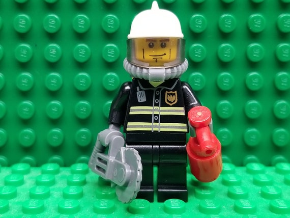 Lego Fireman Minifigure