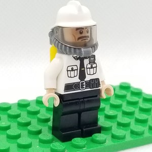 LEGO® Security Guard With Fire Helmet and Air Tanks, Minifigure, LEGO ...