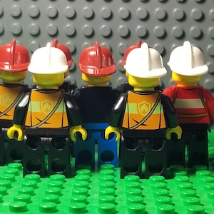 LEGO® City Fire Fighter Firefighter Fireman Firewoman 2 Pack, LEGO ...