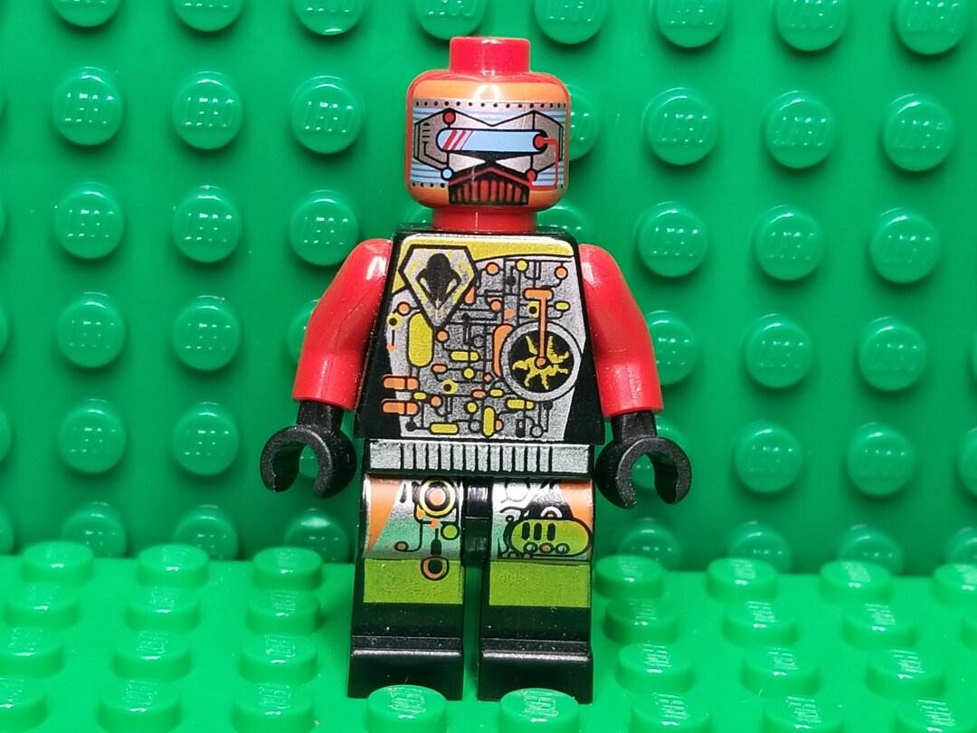 LEGO® Space UFO Droid Red Techdroid 2, Minifigure, Minifig, LEGO® - Etsy