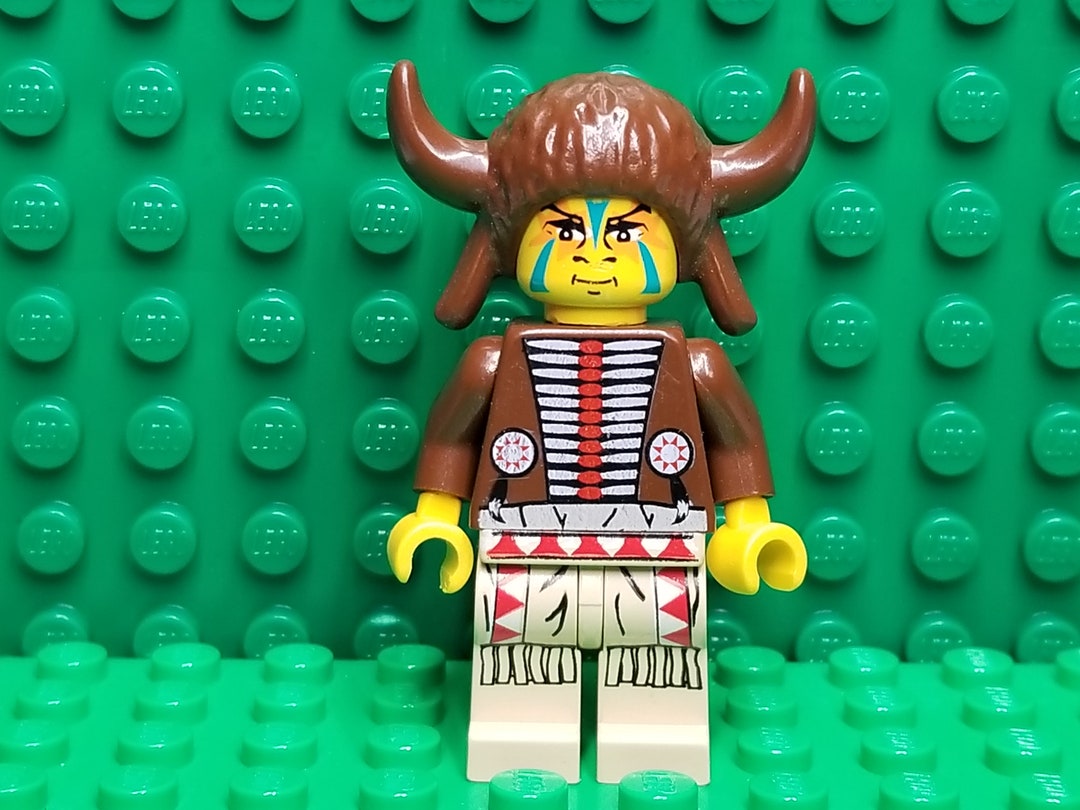LEGO® Western Indians Indian Medicine Man Rare, Minifigure, Minifig ...