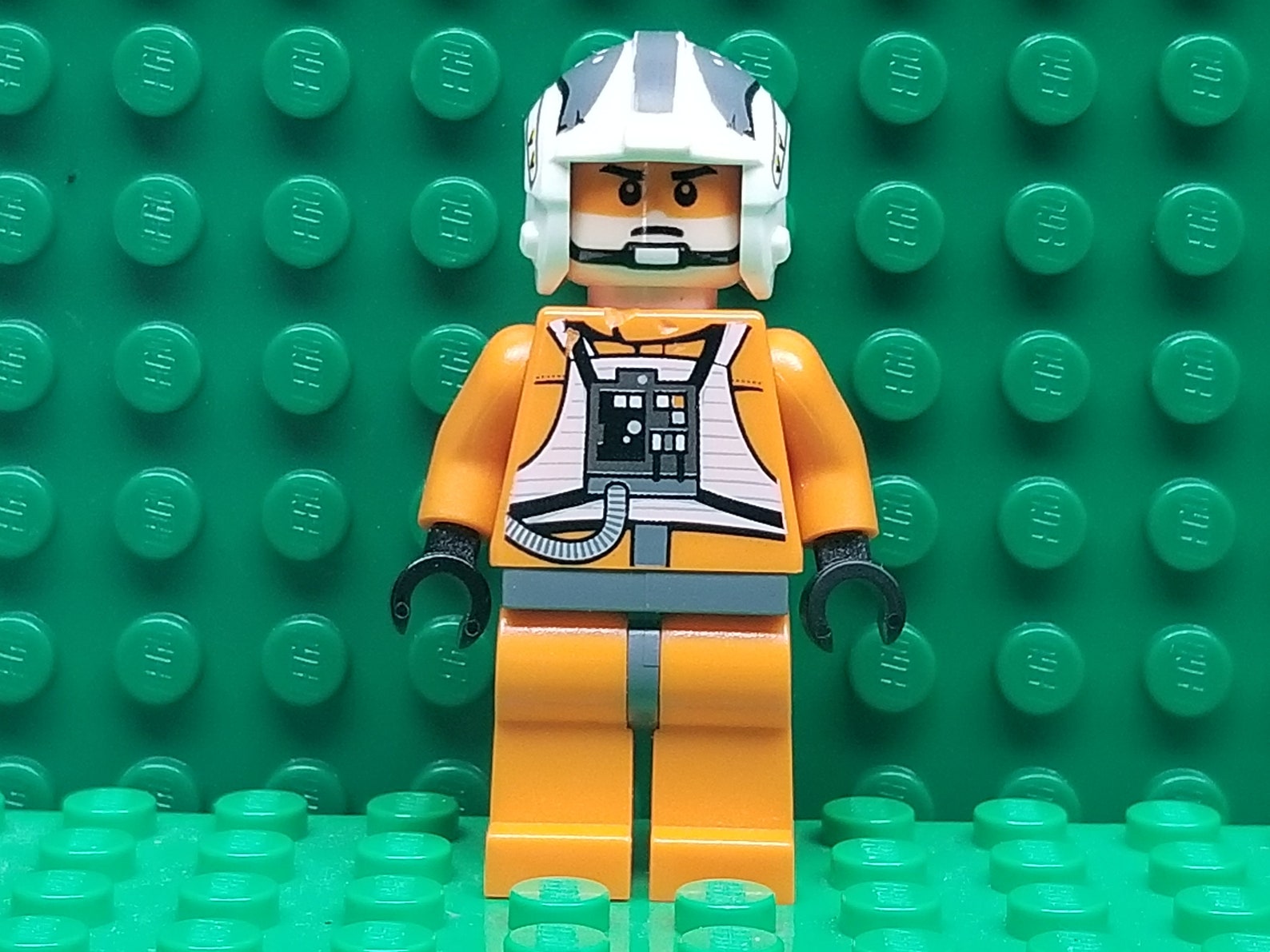 LEGO® Star Wars Rebel Pilot Zev Senesca Minifigure Minifig | Etsy