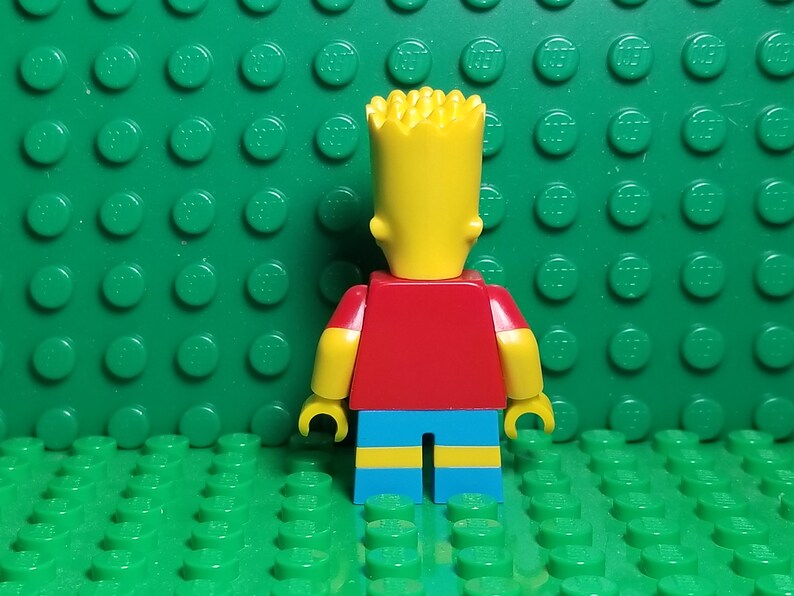 LEGO® the Simpsons Bart Simpson LEGO® Minifigure LEGO® - Etsy