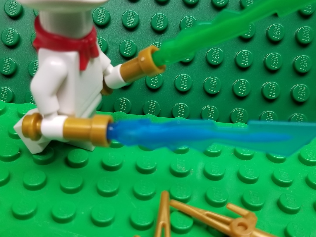 LEGO® Energy Sword and Sai's Weapon Pack1, Ninjago, Ninja, TMNT - Etsy