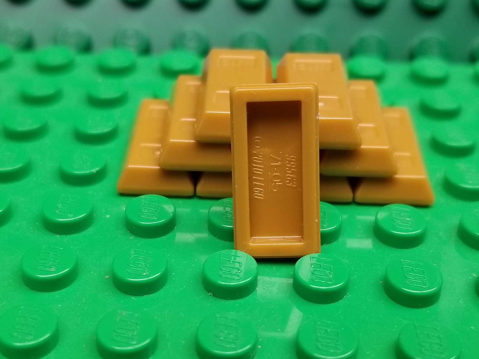 LEGO® Minifigure Accessory Utensil Pearl Gold Ingots Gold Bars - Etsy