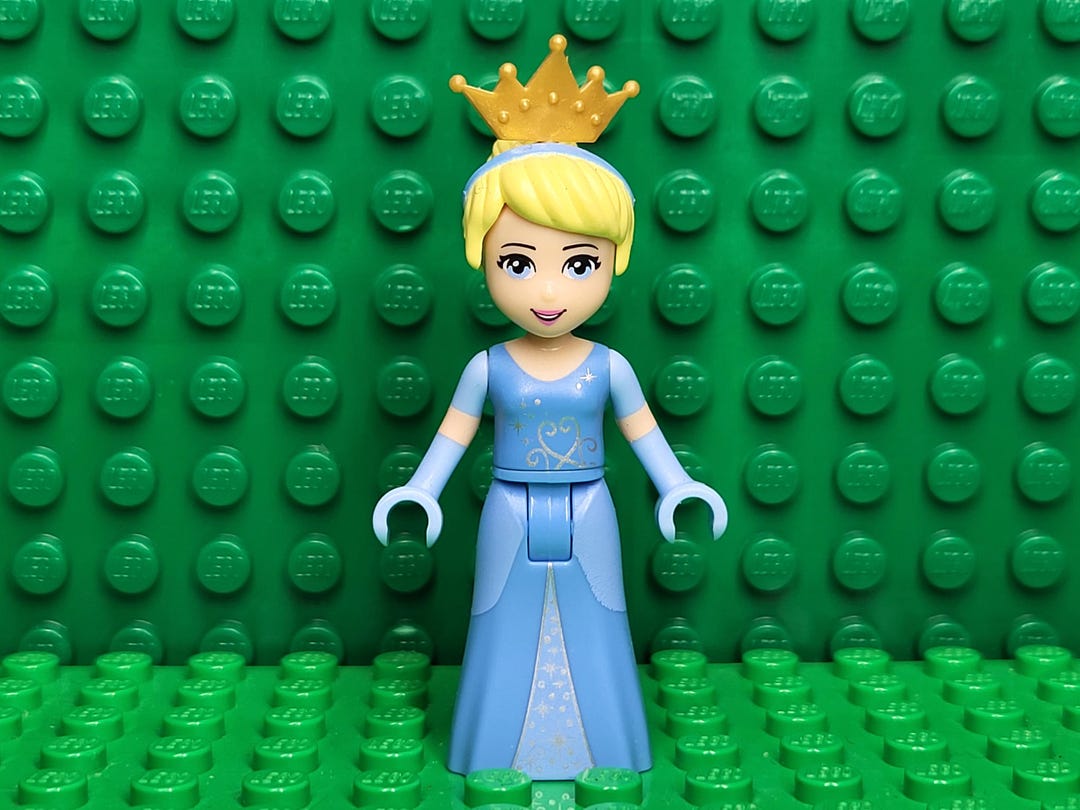 LEGO® Disney Princess Cinderella, Minifigure, LEGO® Minifig, LEGO ...