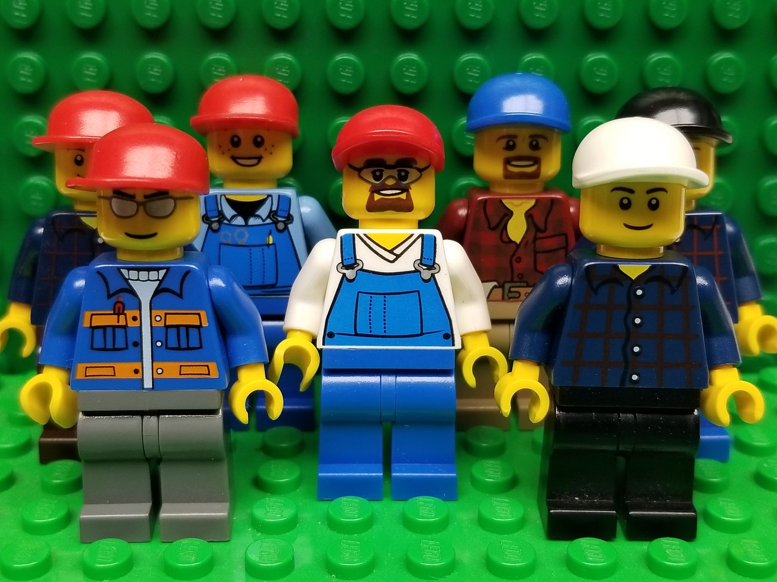 LEGO® Town City Farmer Regular Guy 2 Pack, Minifigure, LEGO® Minifig ...