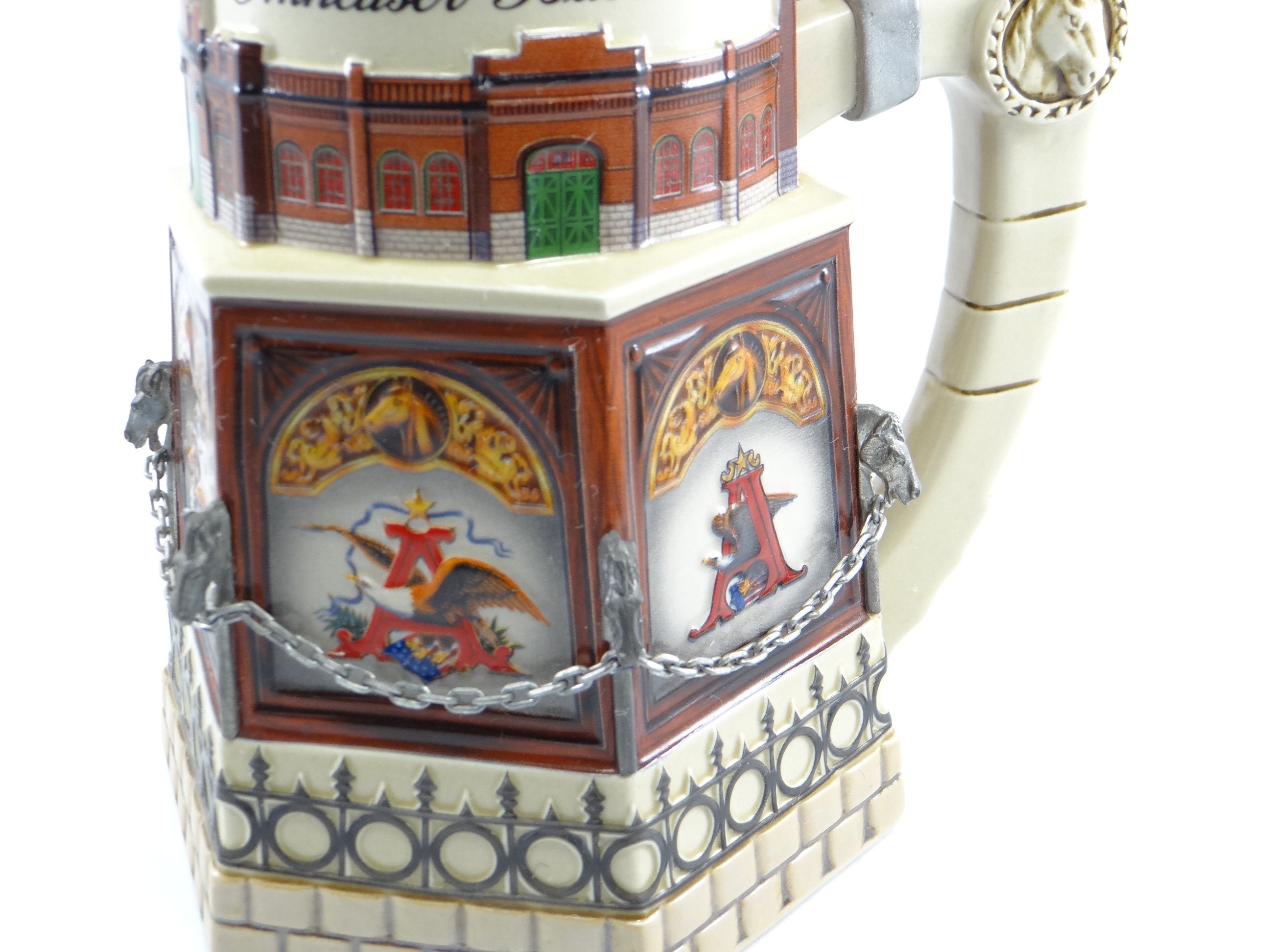 Anheuser Busch Clydesdale Stable Stein Busch Stein 1999 | Etsy